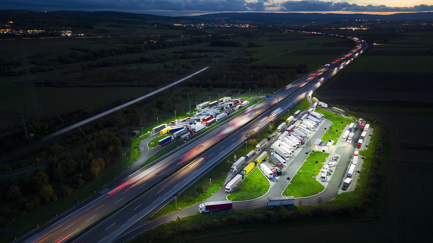 Safety Rest Areas Solar Street Lights | EnGoPlanet Energy Solutions